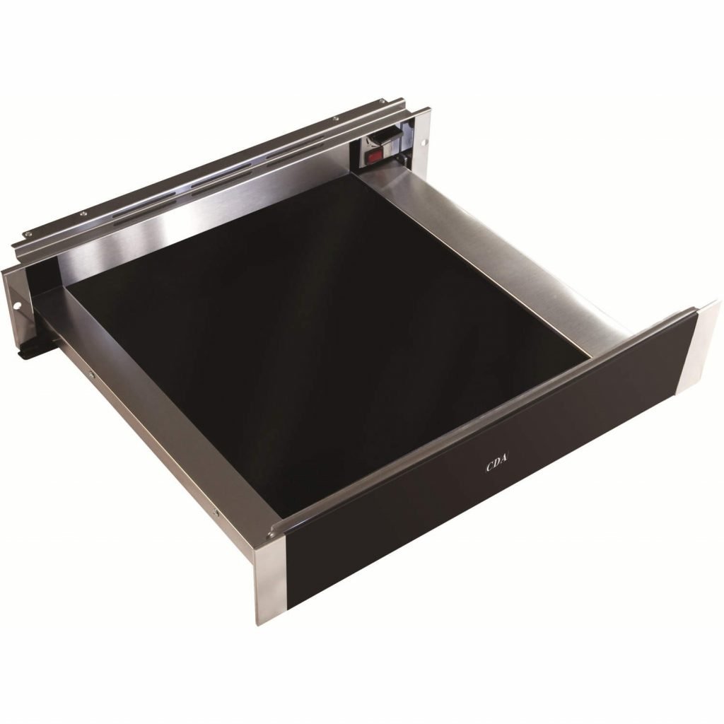 CDA Push-Push Warming Drawer in Stainless steel VW150 | Selectronics