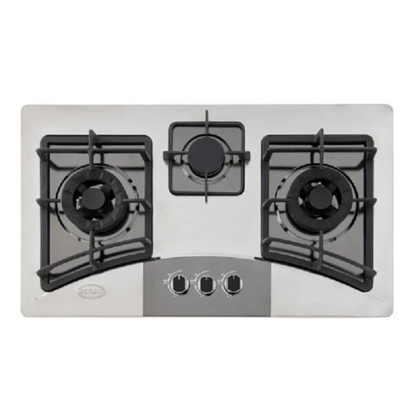 Canon 3 Burner Stainless Steel Gas Kitchen Hob HG-1-19 | Selectronics